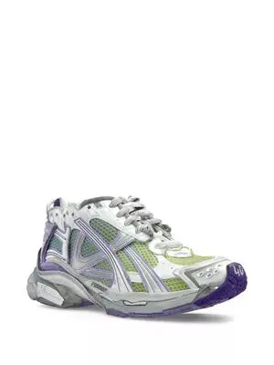 Balenciaga Runner Lace-up Sneakers - Silver