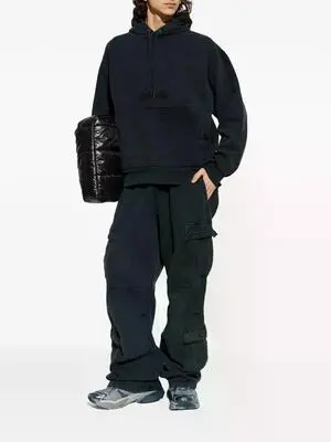 Balenciaga Logo-embroidered Hoodie