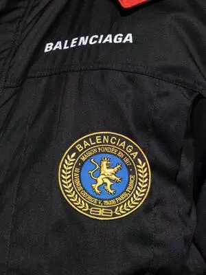 Balenciaga Faux Fur Trimmed Padded Vest