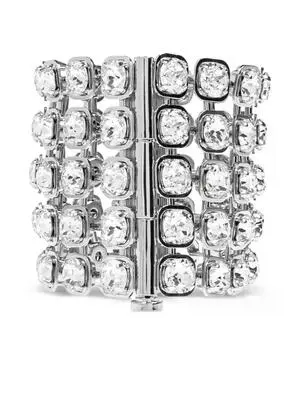 Balenciaga Rhinestone Embellished Bracelet