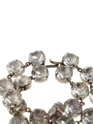 Balenciaga Gala Crystal-embellished Double-strand Bracelet
