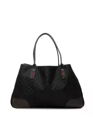 Gucci Gg Nylon Princy Tote Bag - Black