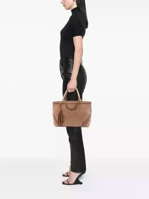 Gucci Large Microssima Brogue Duilio Tote Bag