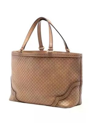 Gucci Large Microssima Brogue Duilio Tote Bag