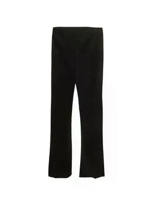 Gucci Gabardine Flared Trousers - Black