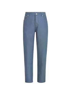 Brunello Cucinelli Virgin Wool Flannel Five-pocket Trousers