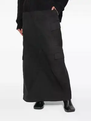 Balenciaga Cargo Pocket Midi Skirt