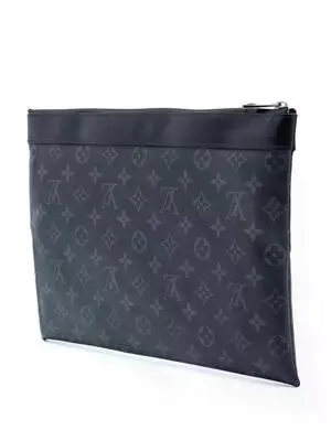LOUIS VUITTON Monogram Eclipse Discovery Pochette Gm