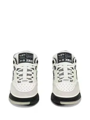 Amiri Ma-94 Leather Sneakers With Exaggerated Sole