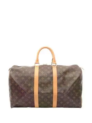 LOUIS VUITTON Monogram Keepall 45 Travel Bag