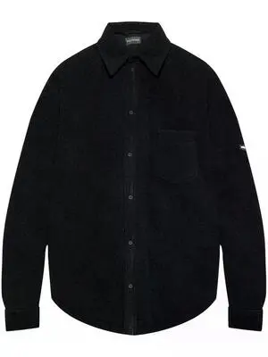 Balenciaga Brushed-finish Fleece Shirt