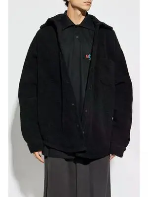 Balenciaga Brushed-finish Fleece Shirt