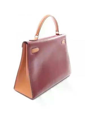 Hermès 1986 Kelly 32 Handbag - Red