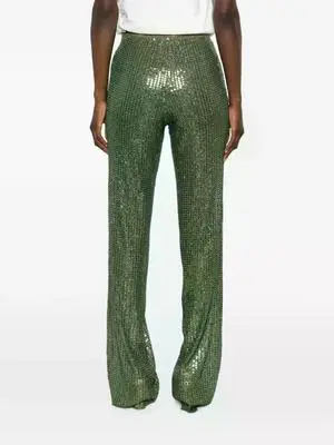 SIEDRES Embellished Straight Leg Trousers