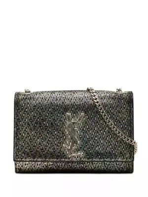 Saint Laurent Silver Tone Clutches