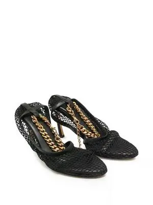 Bottega Veneta Mesh Chain-link Pumps