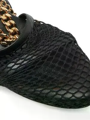 Bottega Veneta Mesh Chain-link Pumps
