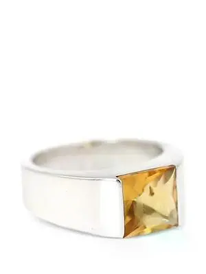 Cartier 1997 Tank Citrine Ring