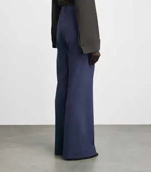 Victoria Beckham Alina Tailored Wide Leg Trousers