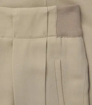 Victoria Beckham Pleated Tailored Trousers