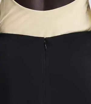 TOTEME Jersey Flared Maxi Skirt - Black