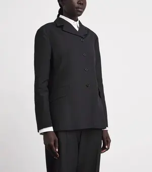JIL SANDER Wool Gabardine Blazer