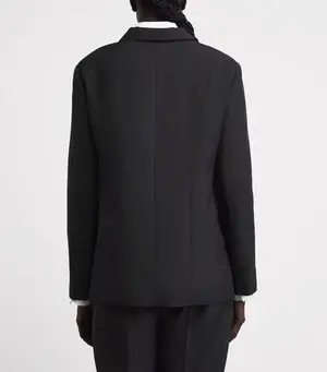 JIL SANDER Wool Gabardine Blazer
