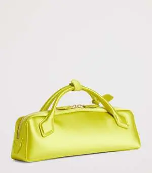 Alaïa Satin Le Teckel Top-handle Bag - Brown