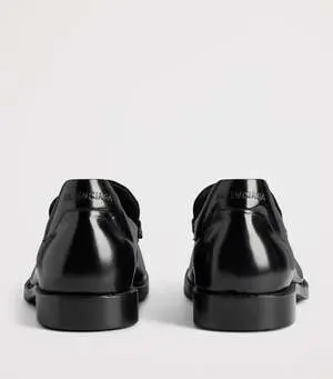 Balenciaga Leather Loafers