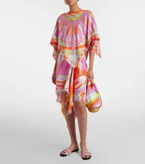 Emilio Pucci Picnic Iride" Silk Top-handle Bag