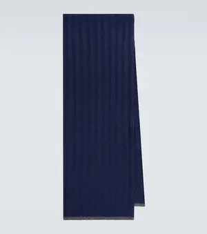 Brunello Cucinelli Cashmere Scarf - Blue