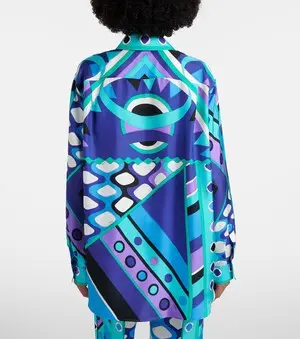 Emilio Pucci Silk Twill Shirt