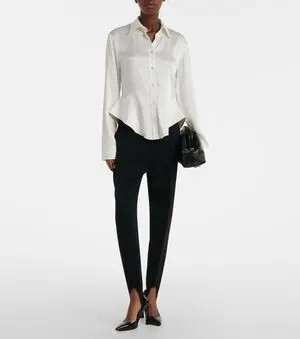 Stella McCartney High-rise Jersey Stirrup Leggings