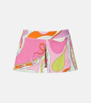 Emilio Pucci Printed Shorts For Women