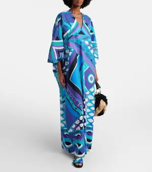 Emilio Pucci Vivara Cotton Kaftan