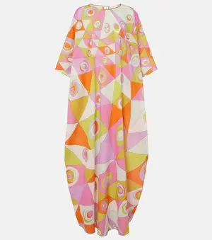 Emilio Pucci Printed Cotton Kaftan