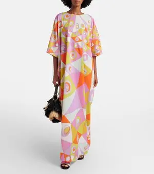 Emilio Pucci Printed Cotton Kaftan