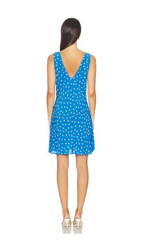 Rixo Leighton Dress - Blue