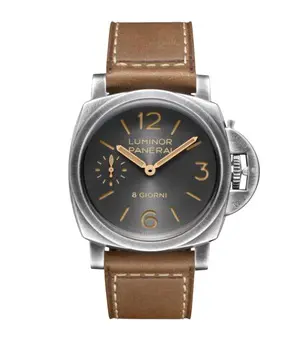 Panerai Luminor 8 Giorni Stainless Steel Watch - Grey