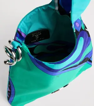 Emilio Pucci Silk Orchidee Top-handle Bag