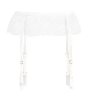 Kiki De Montparnasse Lace Garter Belt - Ivory