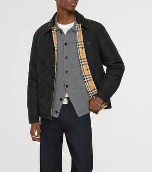 Burberry Quilted Reversible Check Overshirt