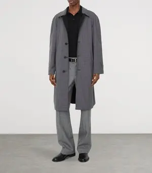 Burberry Reversible Parkbury Wool-cotton Car Coat