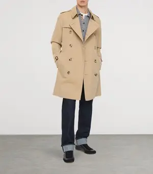 Burberry Mid-length Kensington Heritage Trench Coat