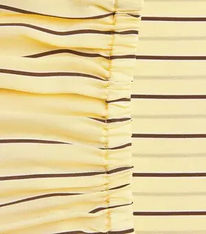 Staud Silk Stripe Stroll Trousers