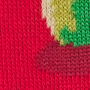 Paul Smith Apple Patterned Crew Socks - Red