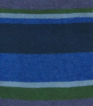 Paul Smith Striped Cotton Socks - Navy