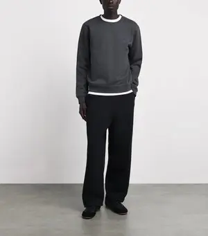 Harrods Cotton Jersey Logo Sweatshirt