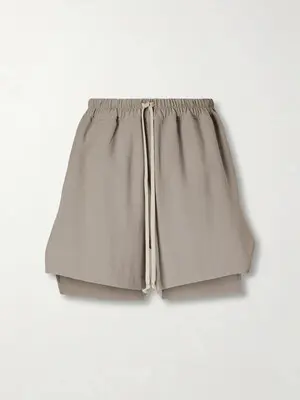 Rick Owens Cady Drawstring Shorts - Gray