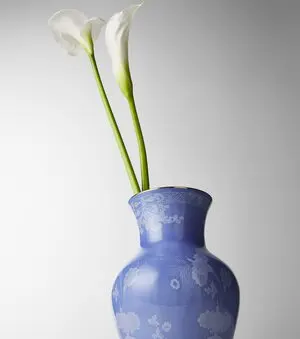 GINORI 1735 Oriente Italiano Ming Porcelain Vase - Blue